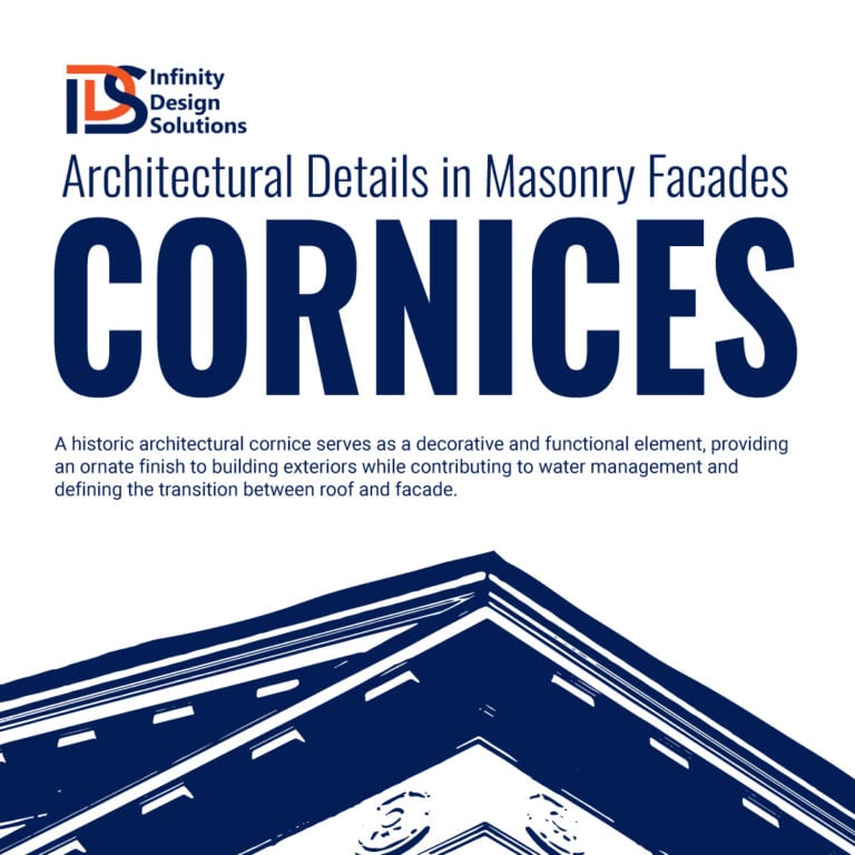 Architectural Details in Masonry Facades - Cornices